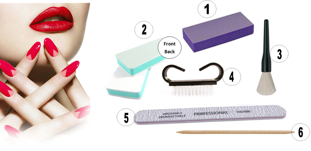 Acrylic Nail Powder System Essential "Tools Of The Trade" Nail Kit ...